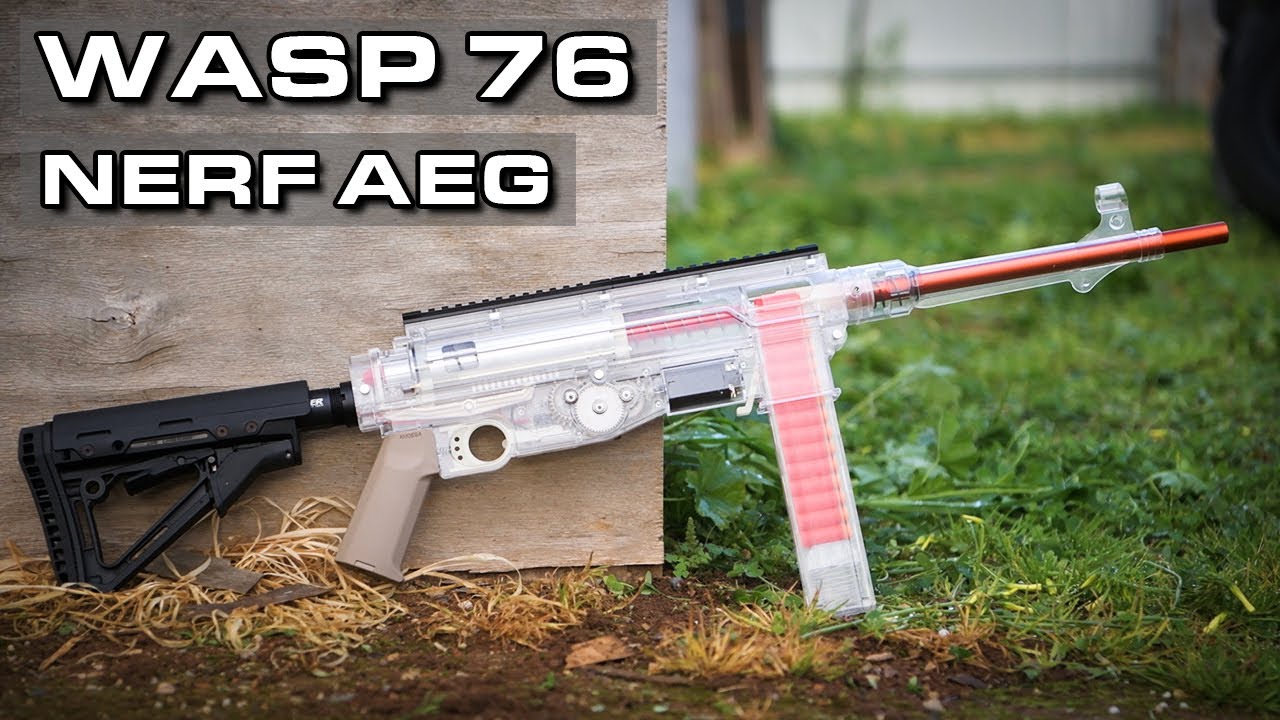 Colonel Wasp 76 A 220fps Nerf Mp40 Aeg Youtube