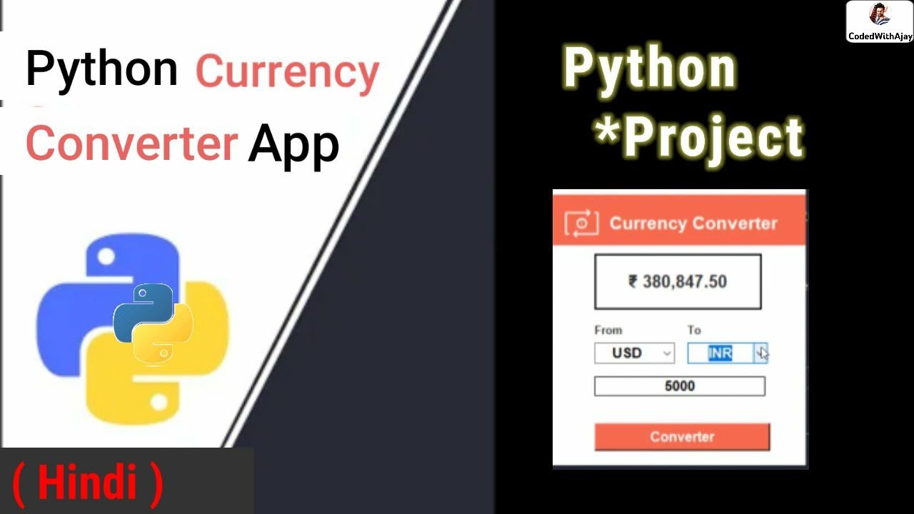 How To Create A Currency Converter In Python Build A Currency