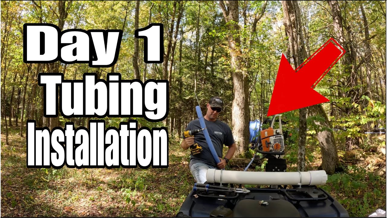 Beginning Tubing Installation Process Youtube