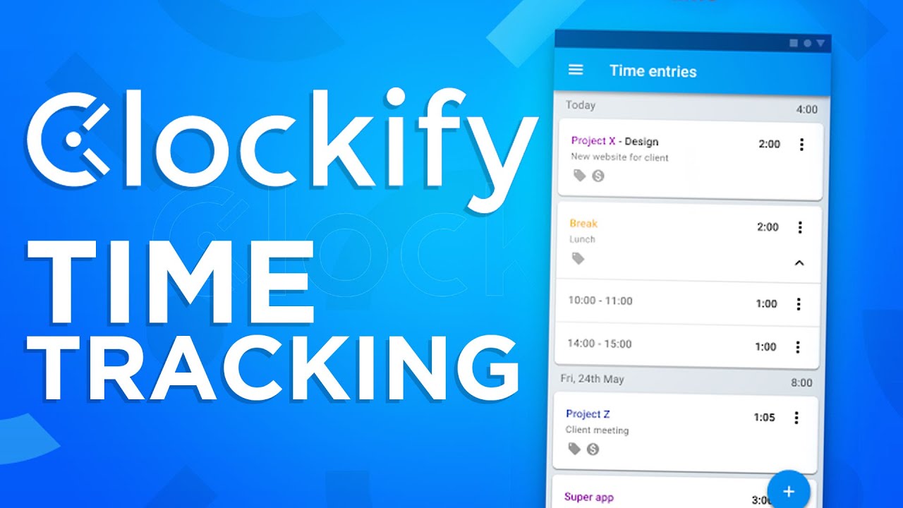 Clockify Time Tracking Tutorial Auto Tracker Youtube