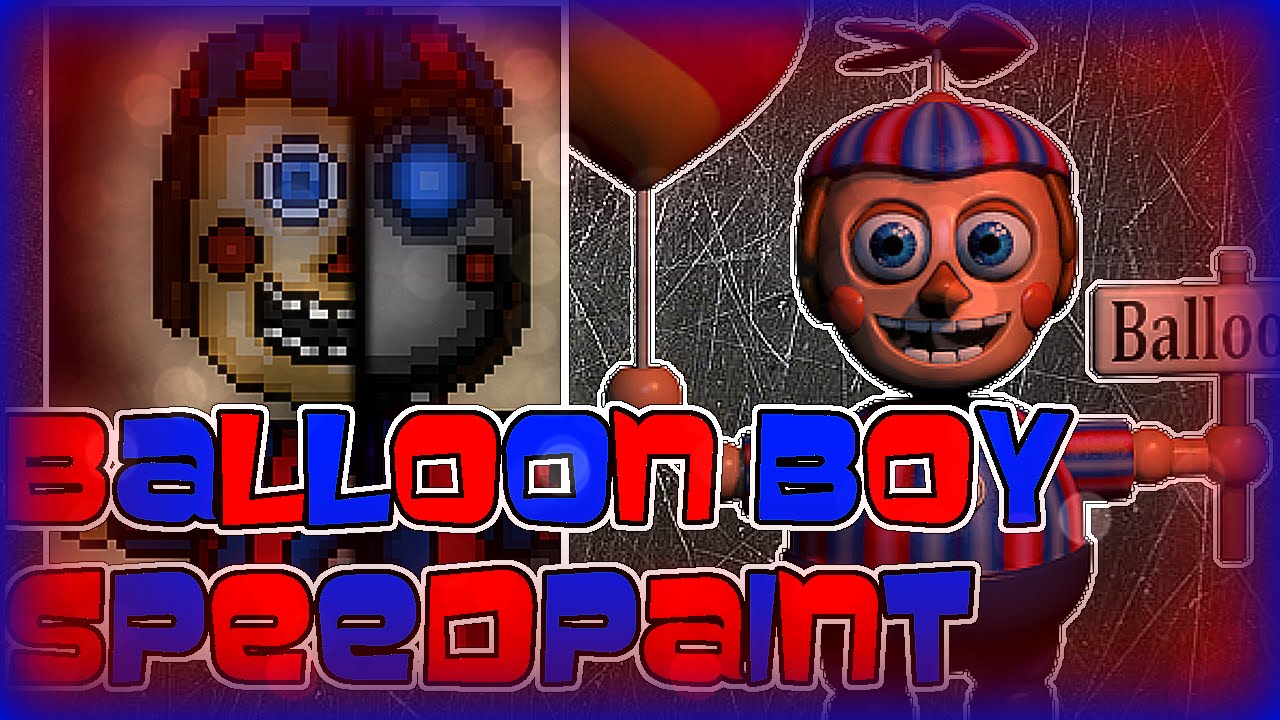 Balloon Boy Five Nights At Freddy S Speedpaint Youtube