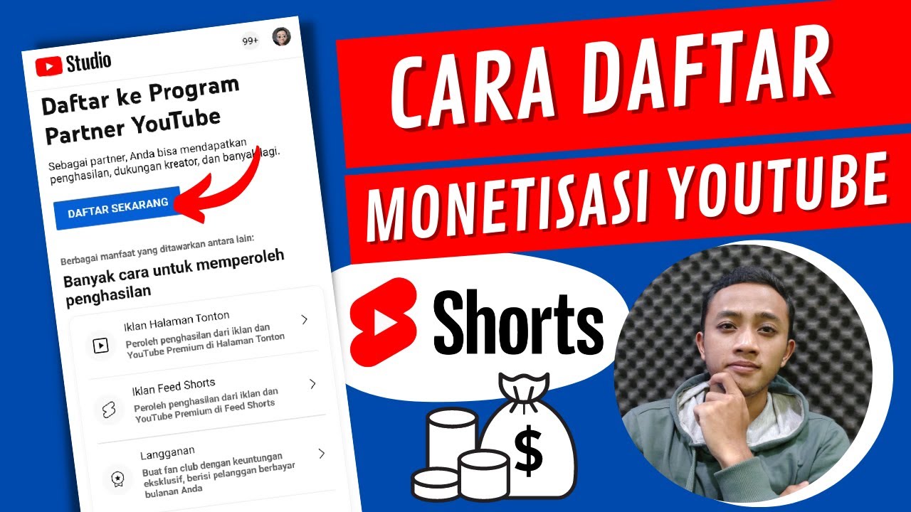 Cara Daftar Monetisasi Youtube Shorts 2023 Youtube