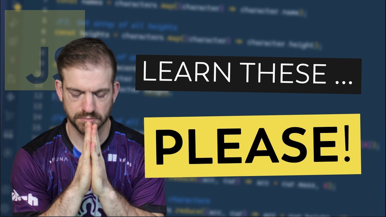 5 Javascript Concepts You Have To Know Youtube