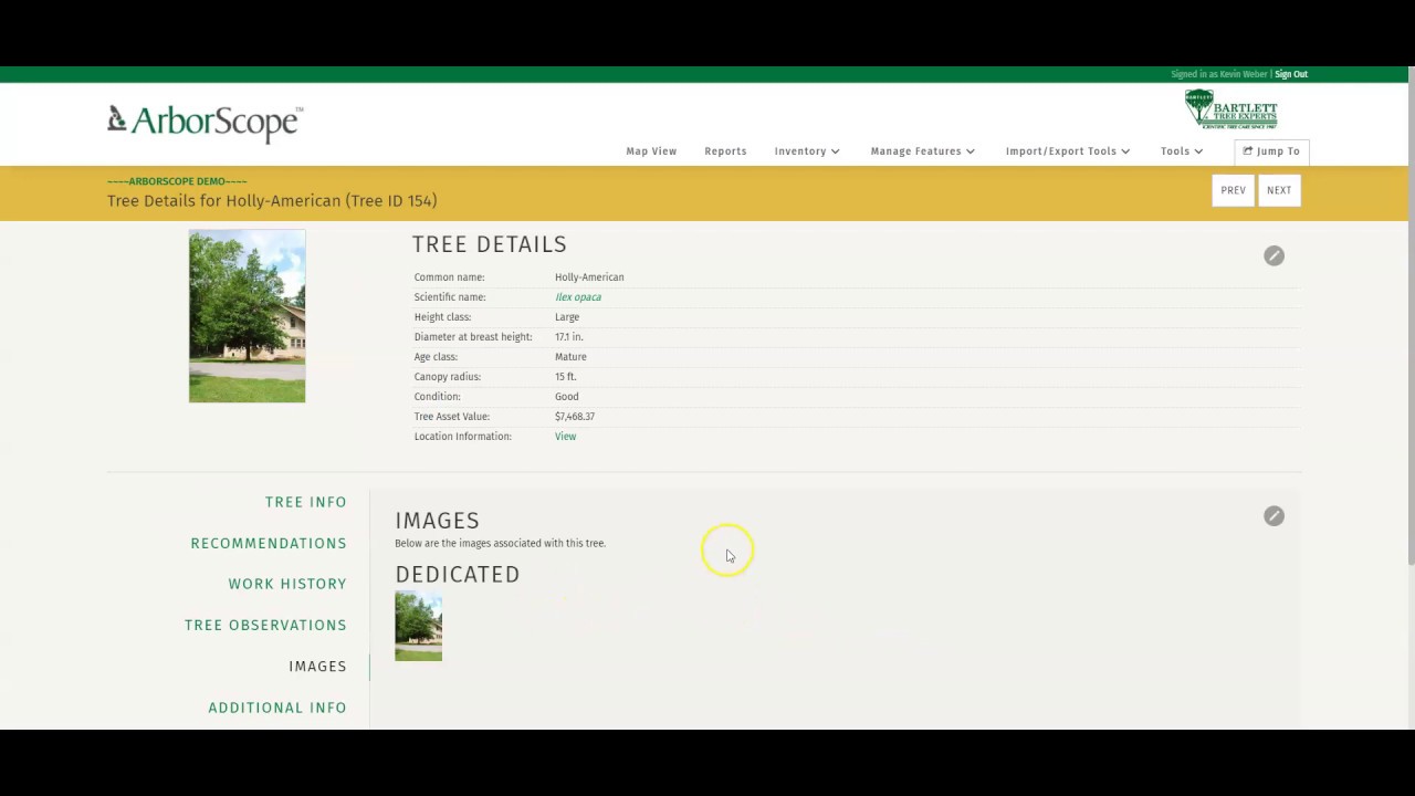 Tree Details Page Arborscope邃 Youtube