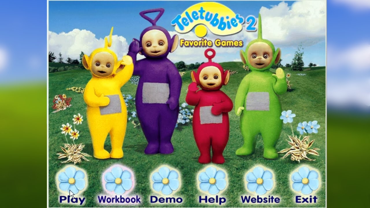 Teletubbies 2 Favorite Games Pc Windows Longplay English Version