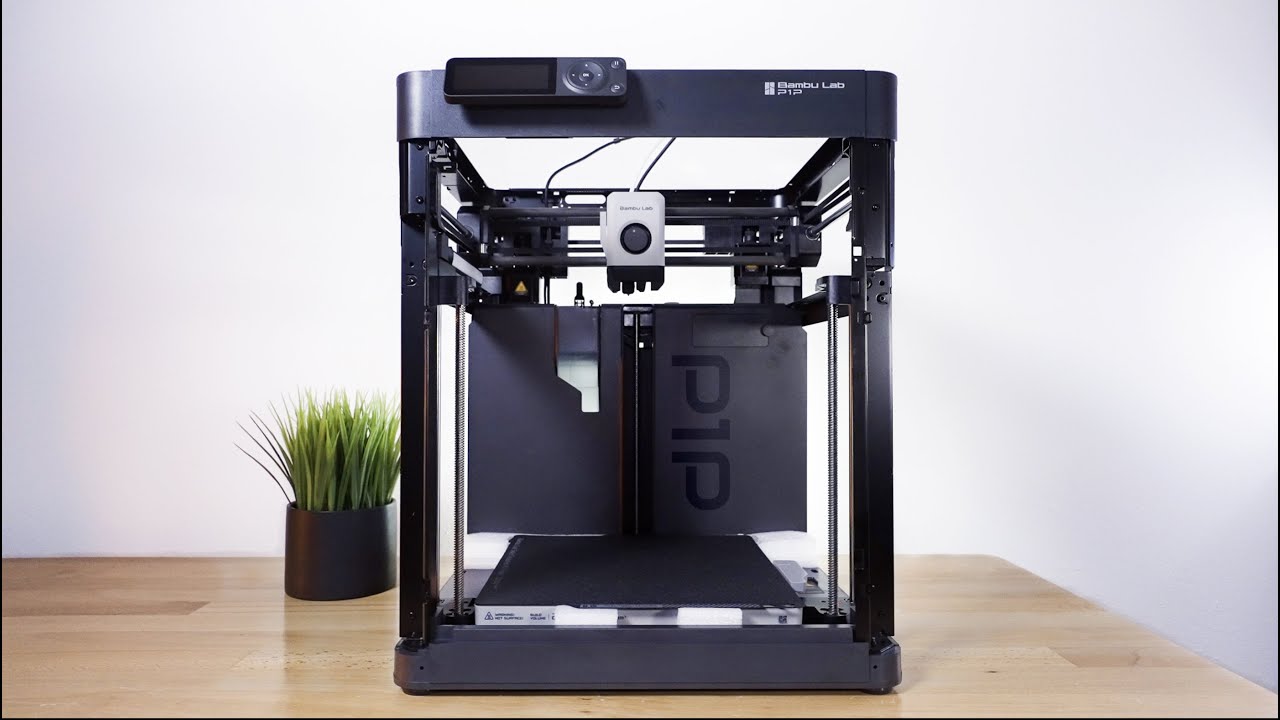 Bambu Lab P1p 3d Printer Assembly Print Youtube