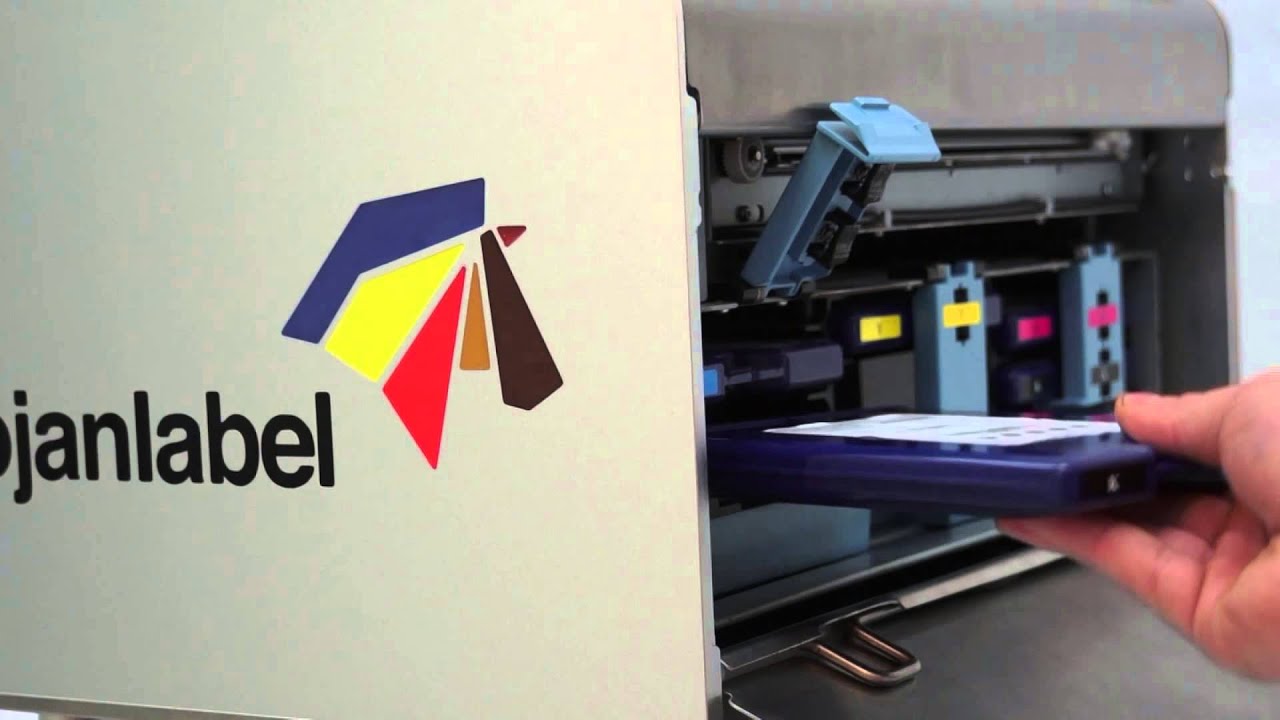 Trojanone Full Colour Labelprinter Demovideo Graphicall Systems Youtube