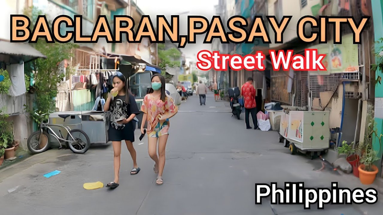 Baclaran Pasay City Philippines 4k Virtual Walking Tour Street