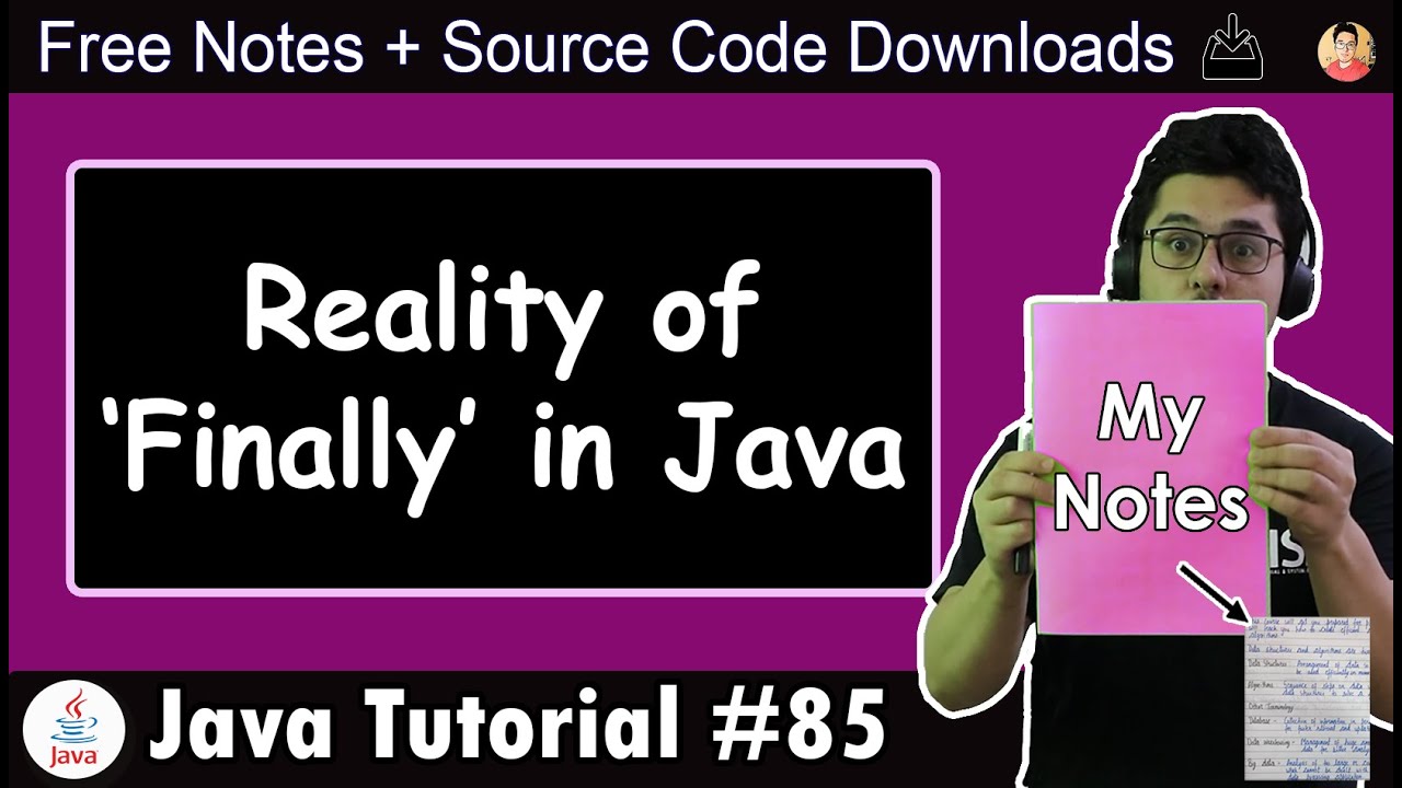 Finally Block In Java Why Is It Needed Youtube