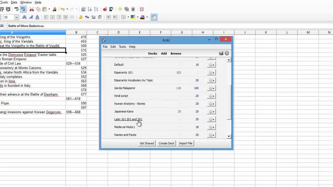 Create Flashcards From Excel At Thomas Castro Blog