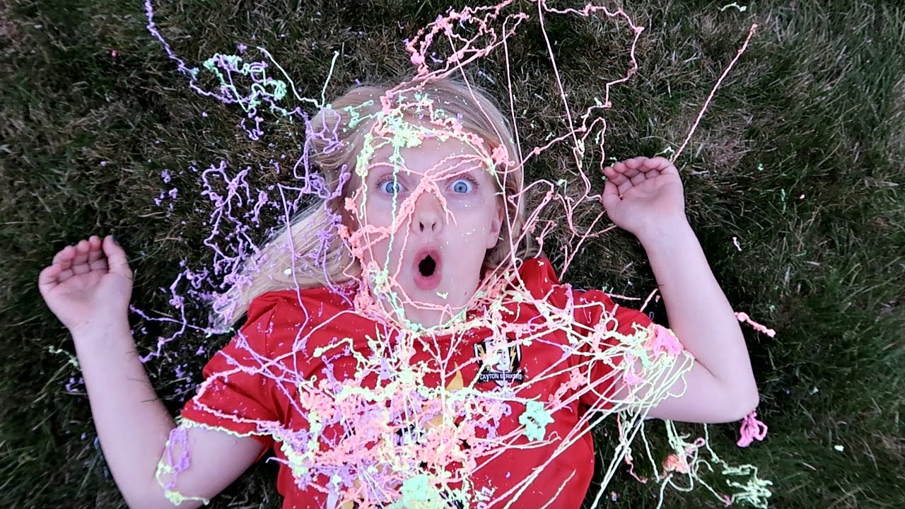 Extreme Silly String Fight Youtube