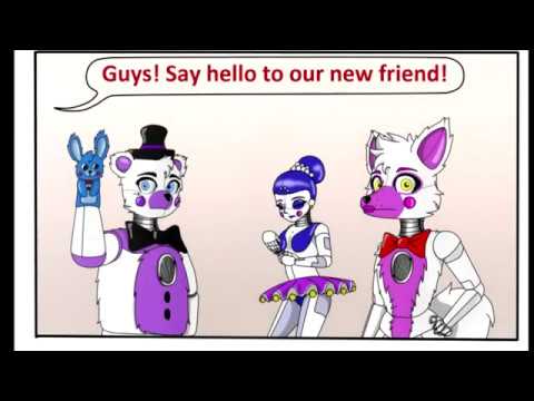 New Friend Fnaf Sl Comic Dub Comic By Rodbmreis Youtube