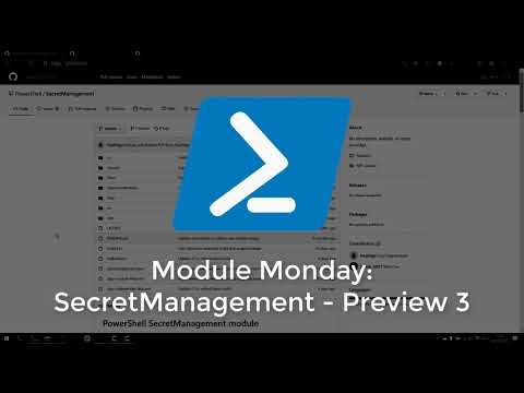 Module Monday Secret Management Preview 3 Youtube