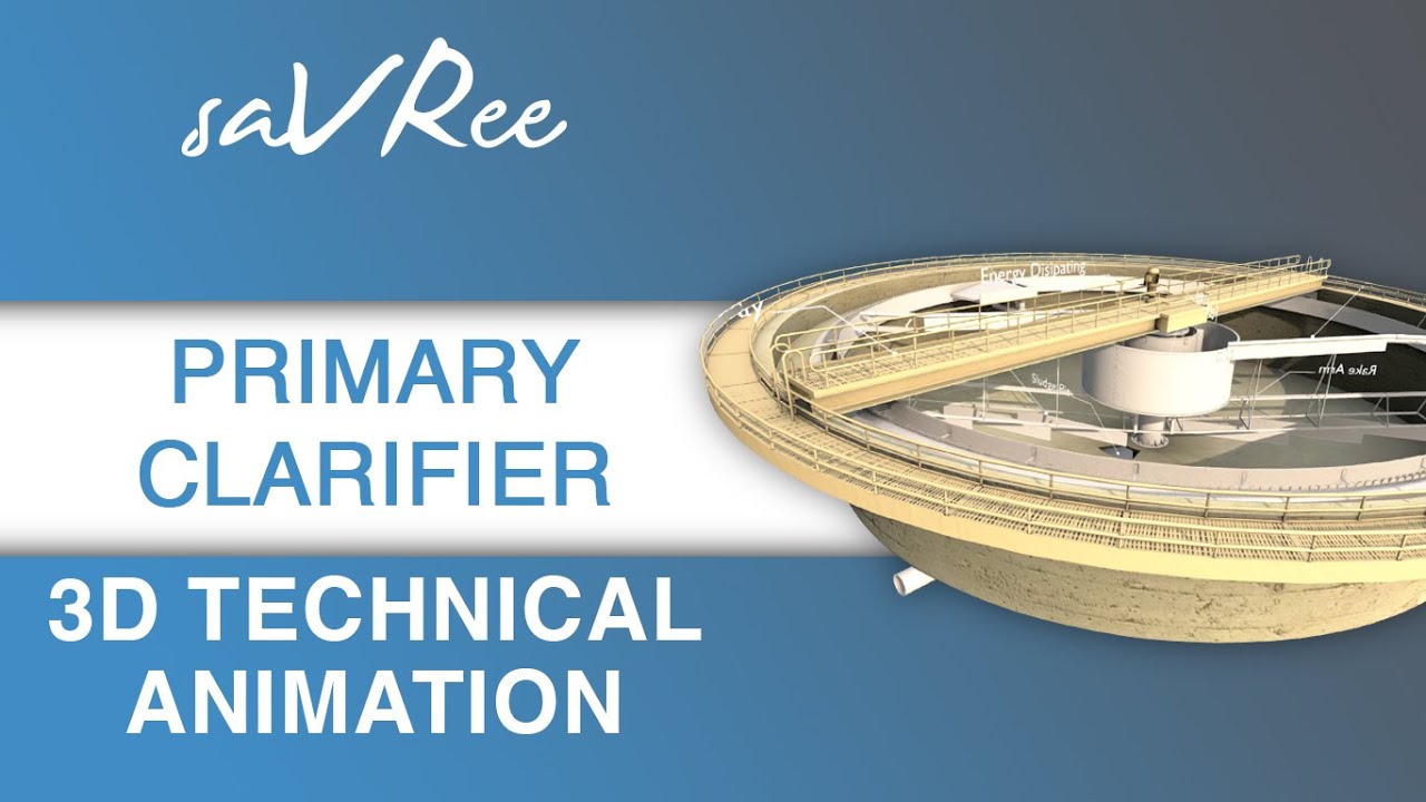 Primary Clarifier 3d Technical Animation Youtube