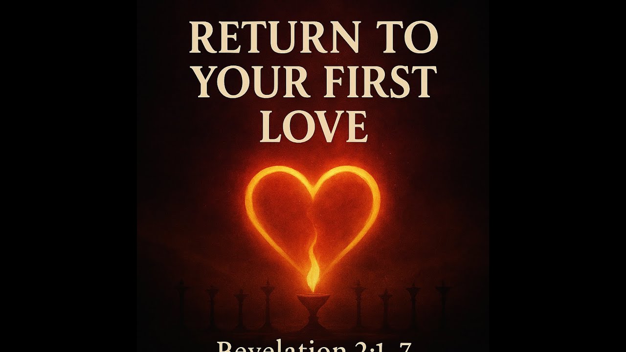 Revelation Book Return To Your First Love Youtube