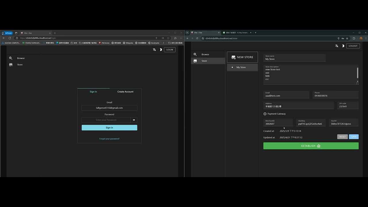 Peerstore Demo Youtube