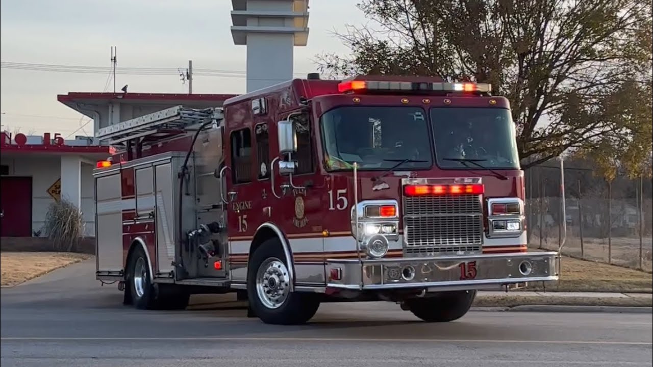Tulsa Fire Department Engine 15 Responding Hi Lo Youtube