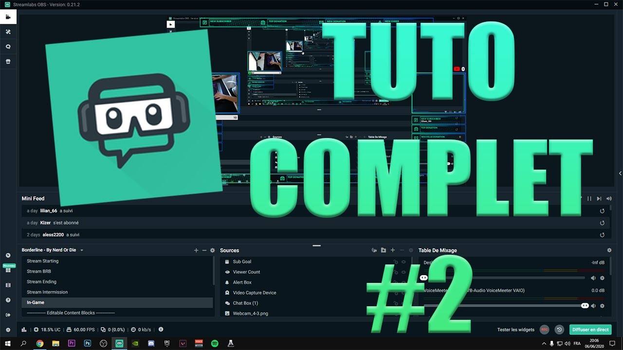 Tuto Complet Sur Streamlabs Obs 2 Youtube