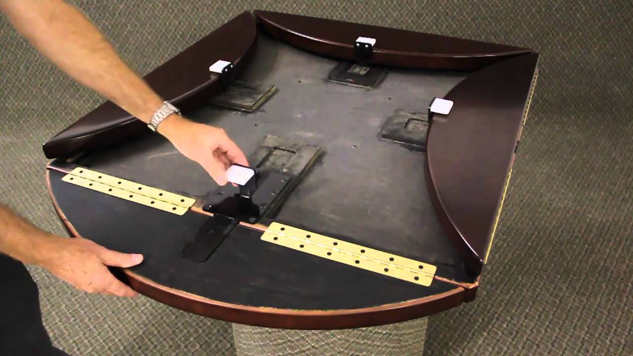 Tabletopics Drop Leaf Mechanism Youtube