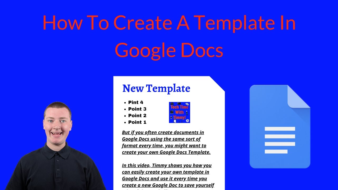Google Doc Create Template