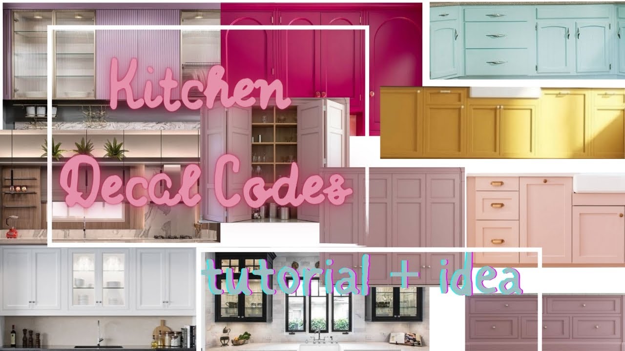 Kitchen Decal Codes Ids Cozinhas Work At A Pizza Place Roblox Youtube