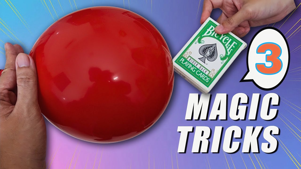 3 Easy Magic Tricks For Beginners Youtube