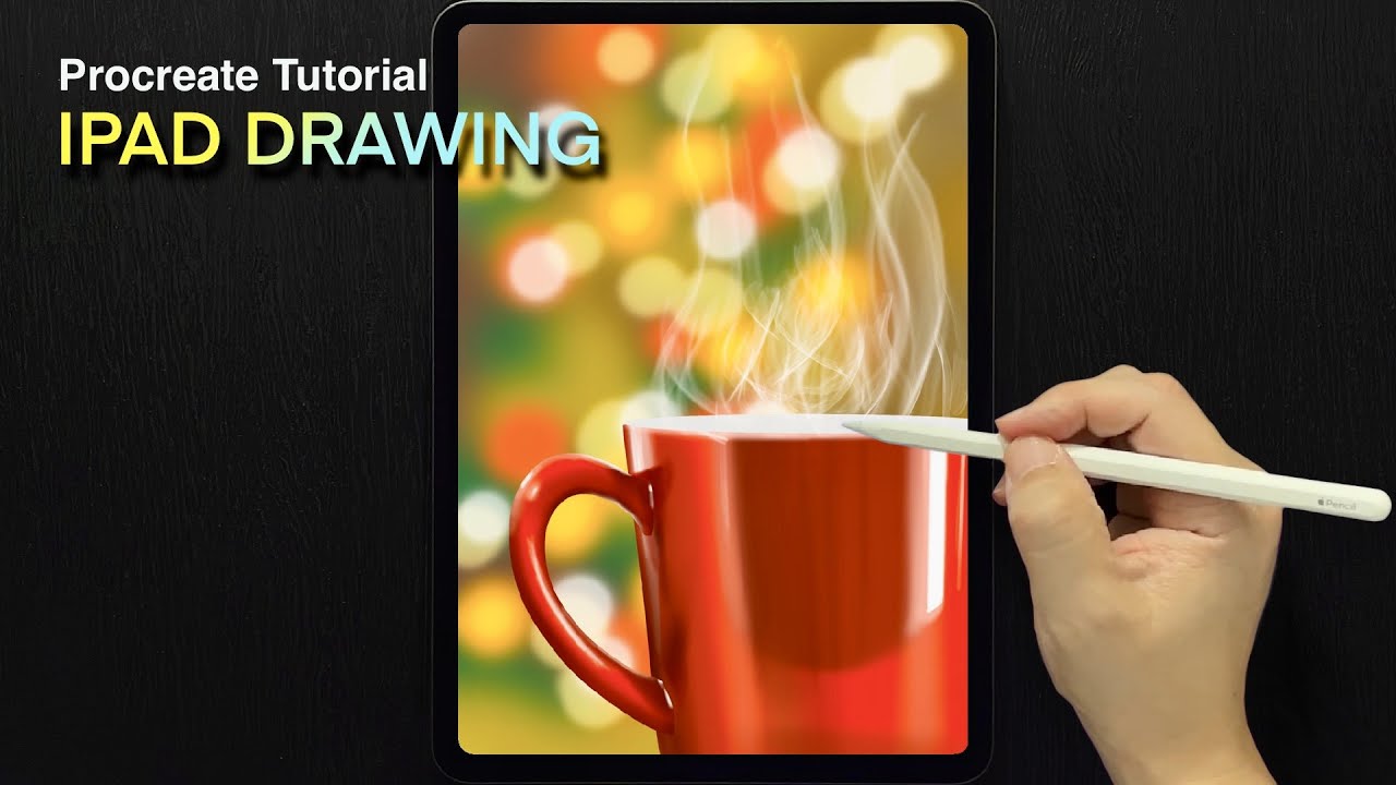 Ipad Drawing Tutorial Merry Christmas Youtube