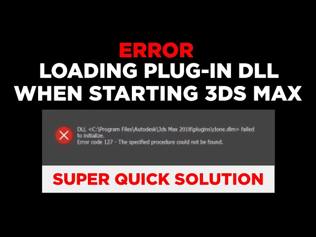 Error Loading Plugin Dll Autodesk Community