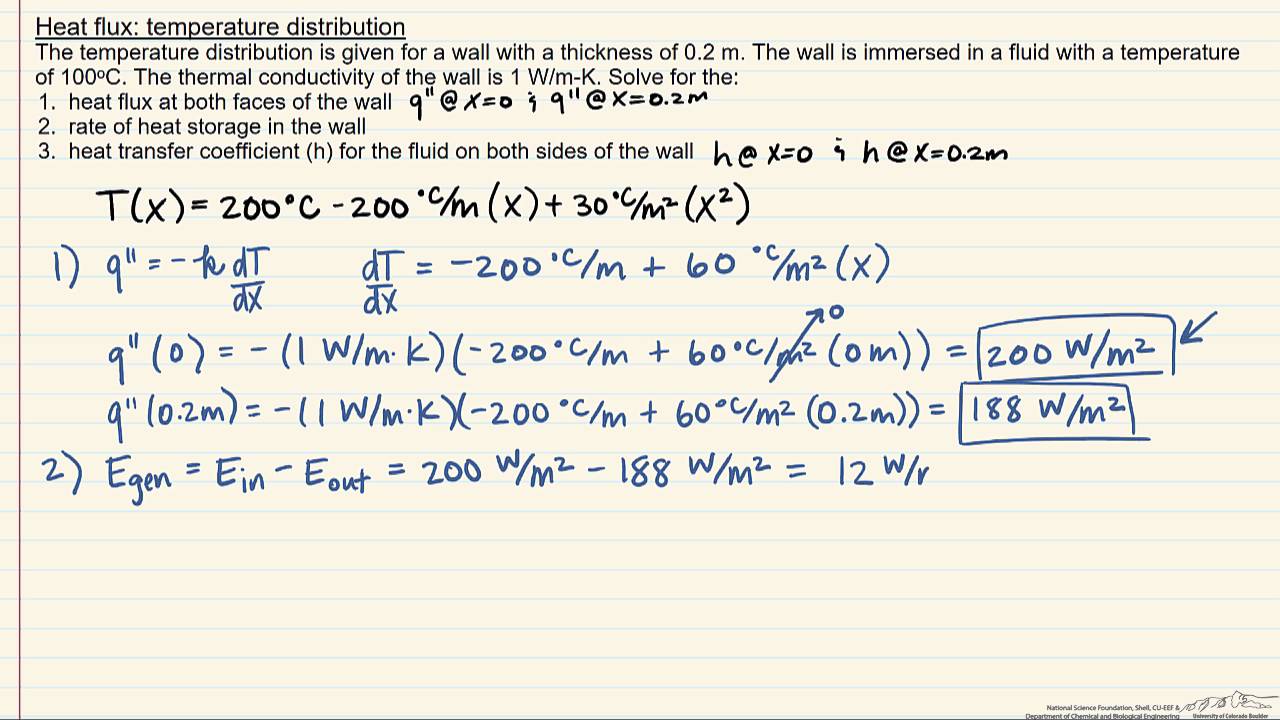 Heat Flow Rate Formula