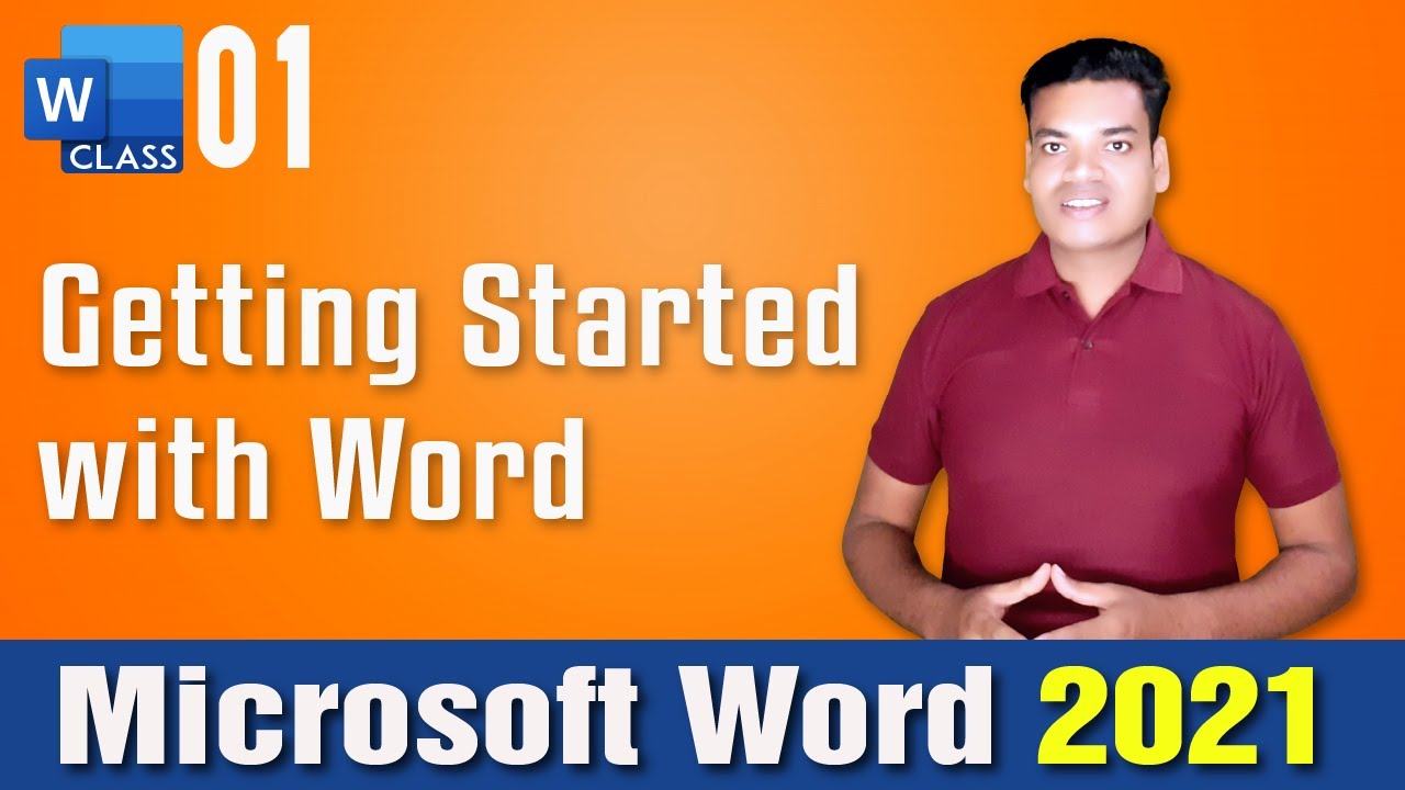 Chapter 1 Getting Started With Microsoft Word 2021 Tutor Era Youtube
