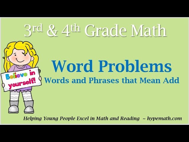 Fourth Grade Math Word Problems Fraction Word Problems 4th Grade