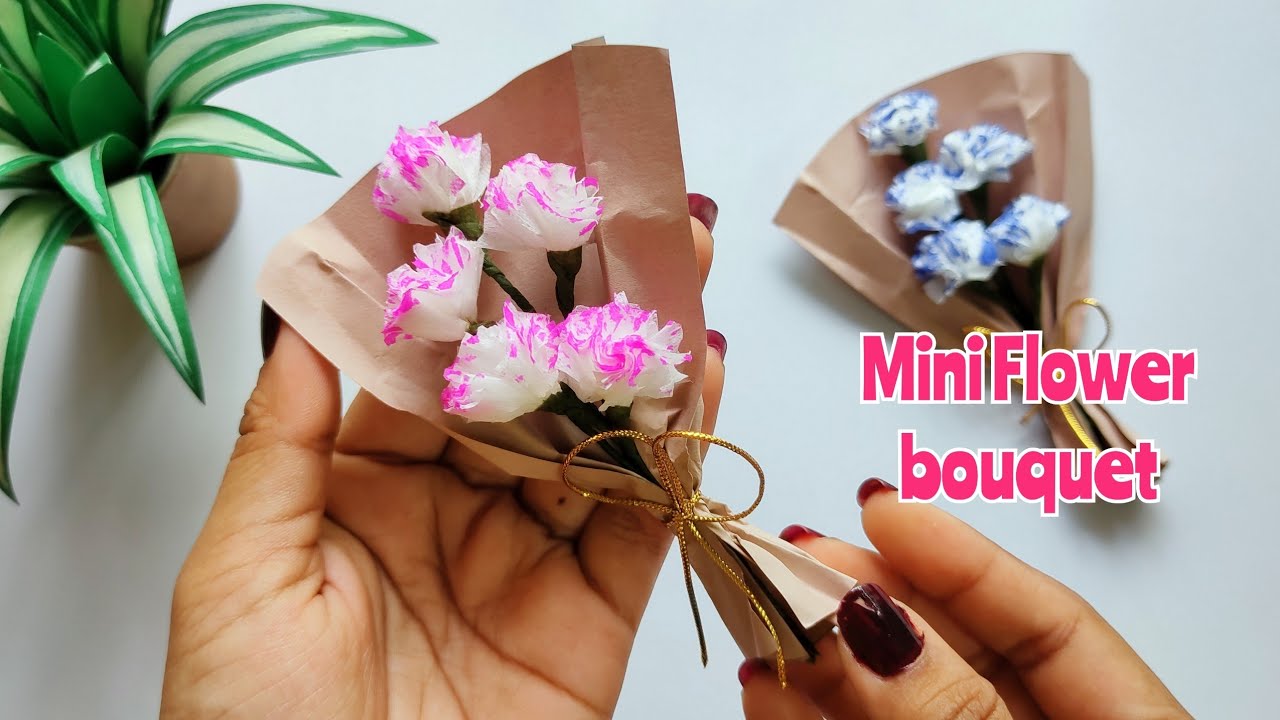 How To Make A Mini Paper Flower Bouquet Best Flower Site