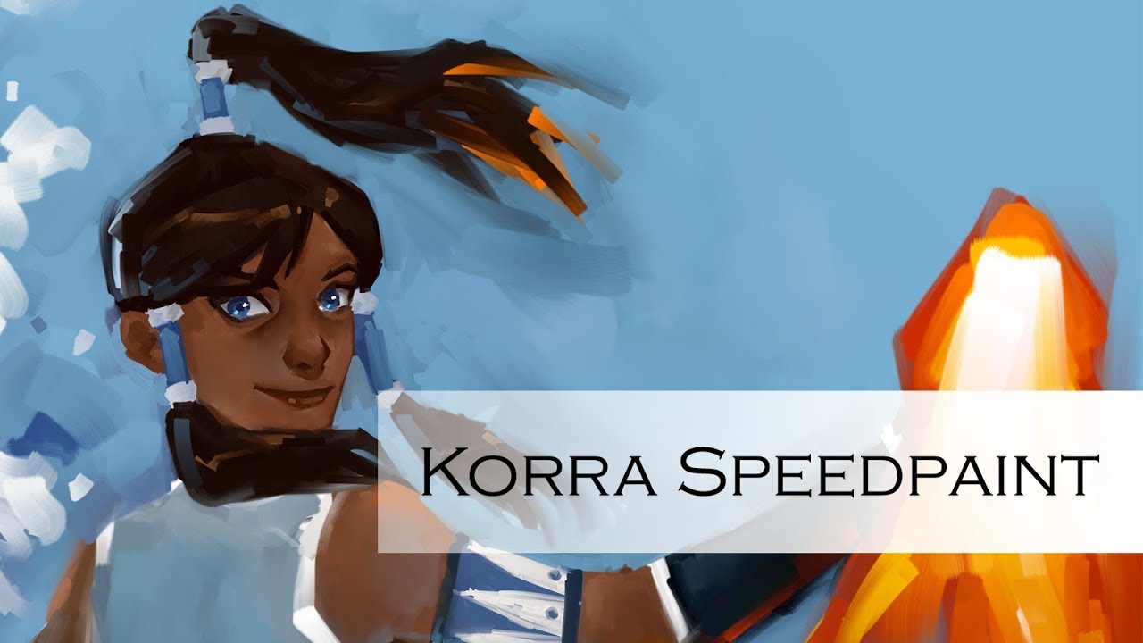 Korra Speedpaint Youtube