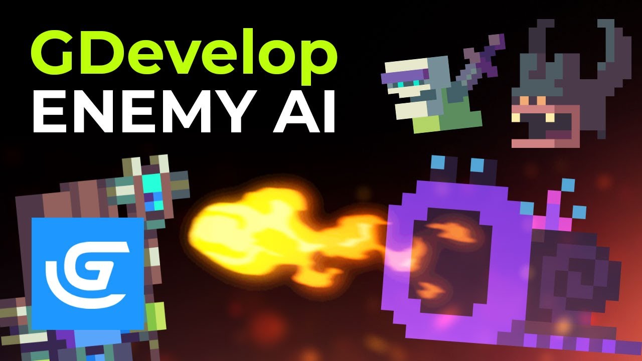 How To Create Advanced Enemy Ai In Gdevelop Free Game Engine Tutorial