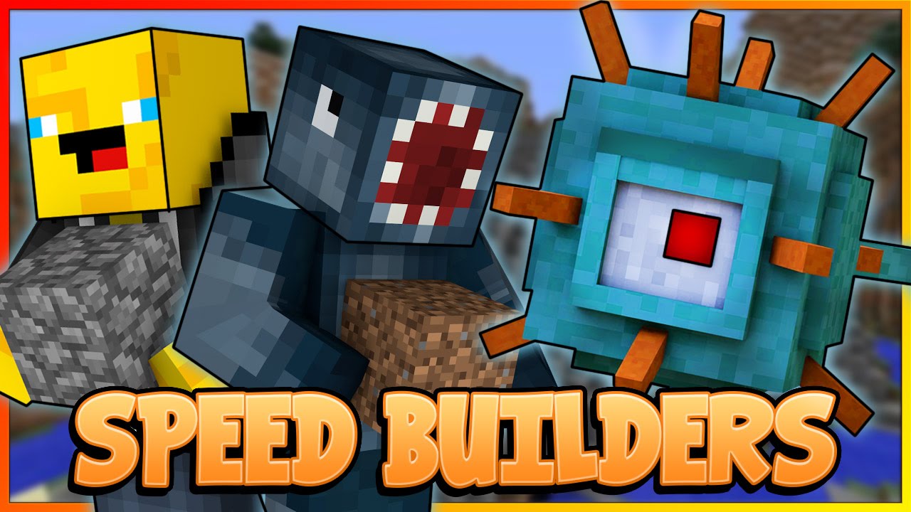 Speed Builders New Mineplex Mini Game W Ashdubh Youtube