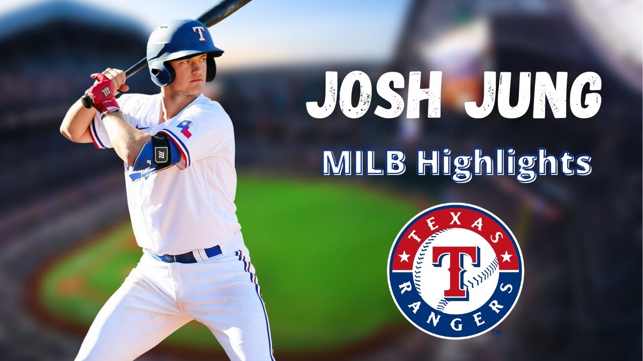 Josh Jung Minor League Highlights Texas Rangers Youtube