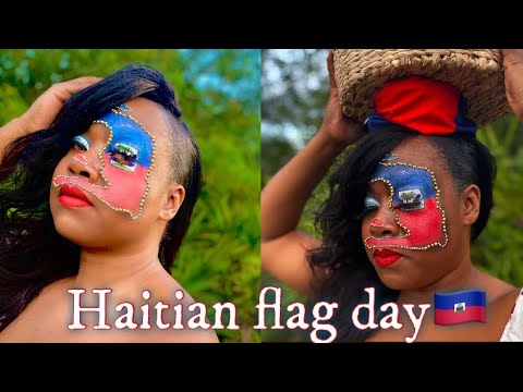 Haitian Flag Day 2020 Makeup Youtube