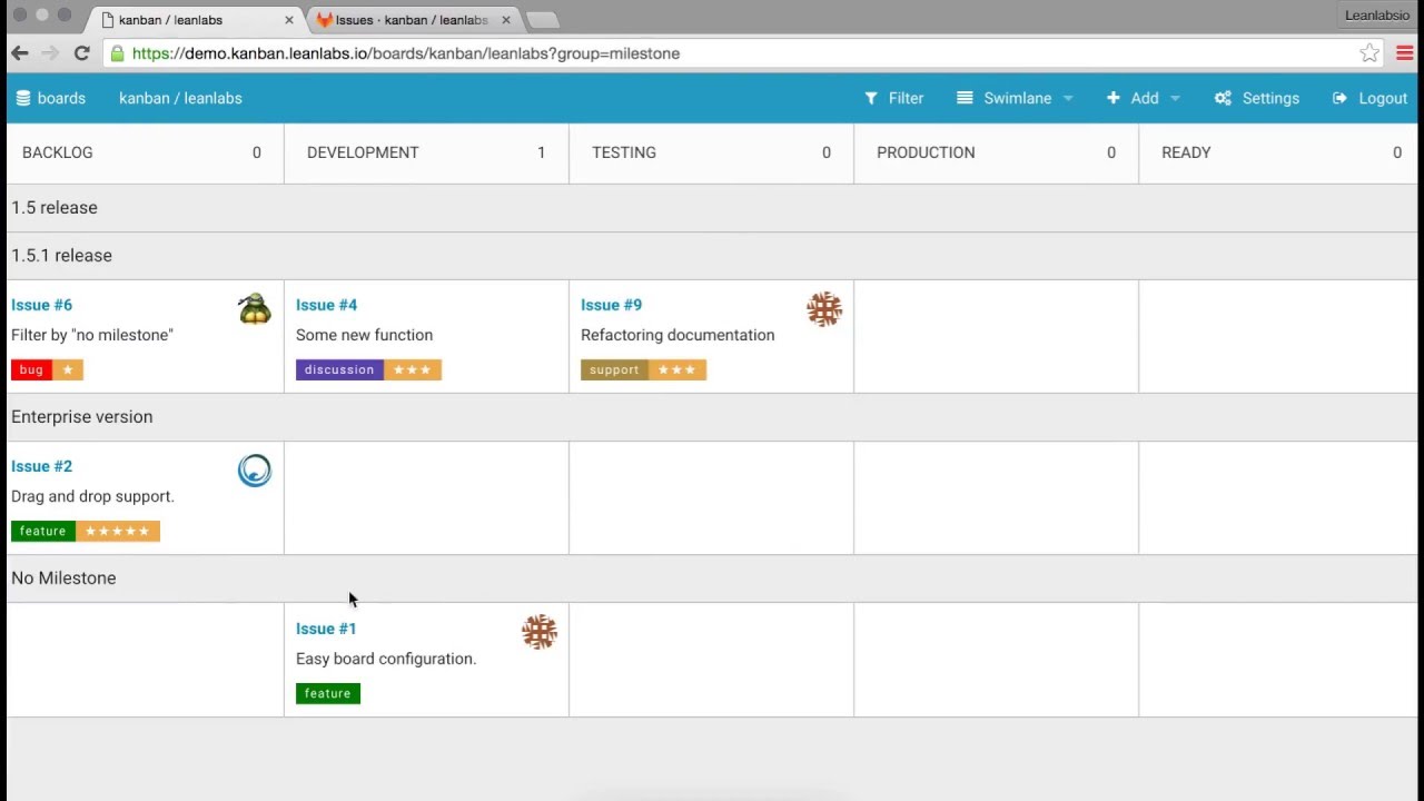 Gitlab Kanban Board Overview Youtube