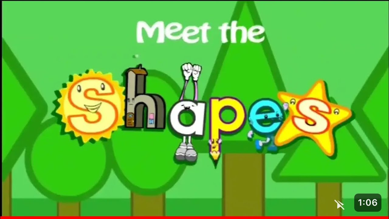 Preschool Prep Meet The Shapes Original Intro Youtube