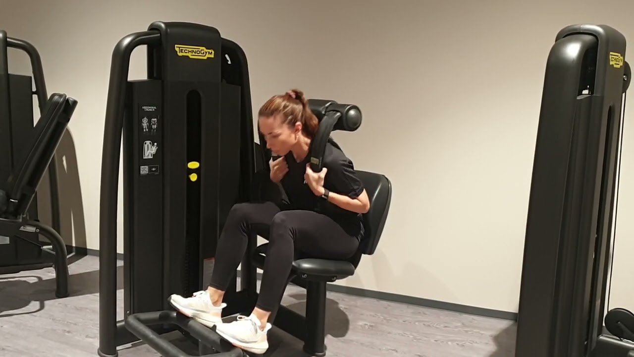 Abdominal Crunch Technogym Youtube