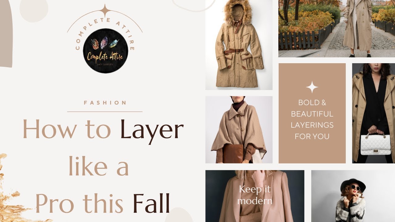 How To Layer Like A Pro This Fall Season Cheap Fall Clothing Youtube