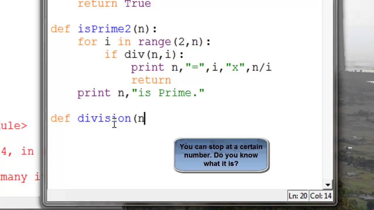 Exploring Primes Using Python Youtube