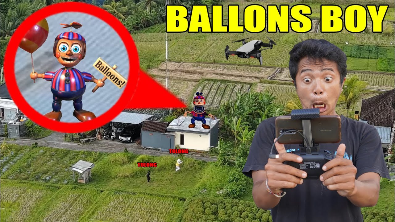 Peennampakkan Ballons Boy Tertangkap Kamera Drone Youtube