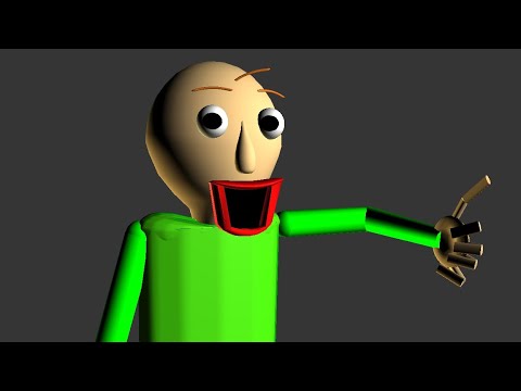Baldi Prisma 3d Animation Test Youtube