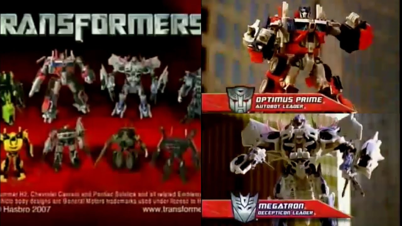 Awesome Transformers Movie Toy Commercial 2007 Movie Tv Advert Live