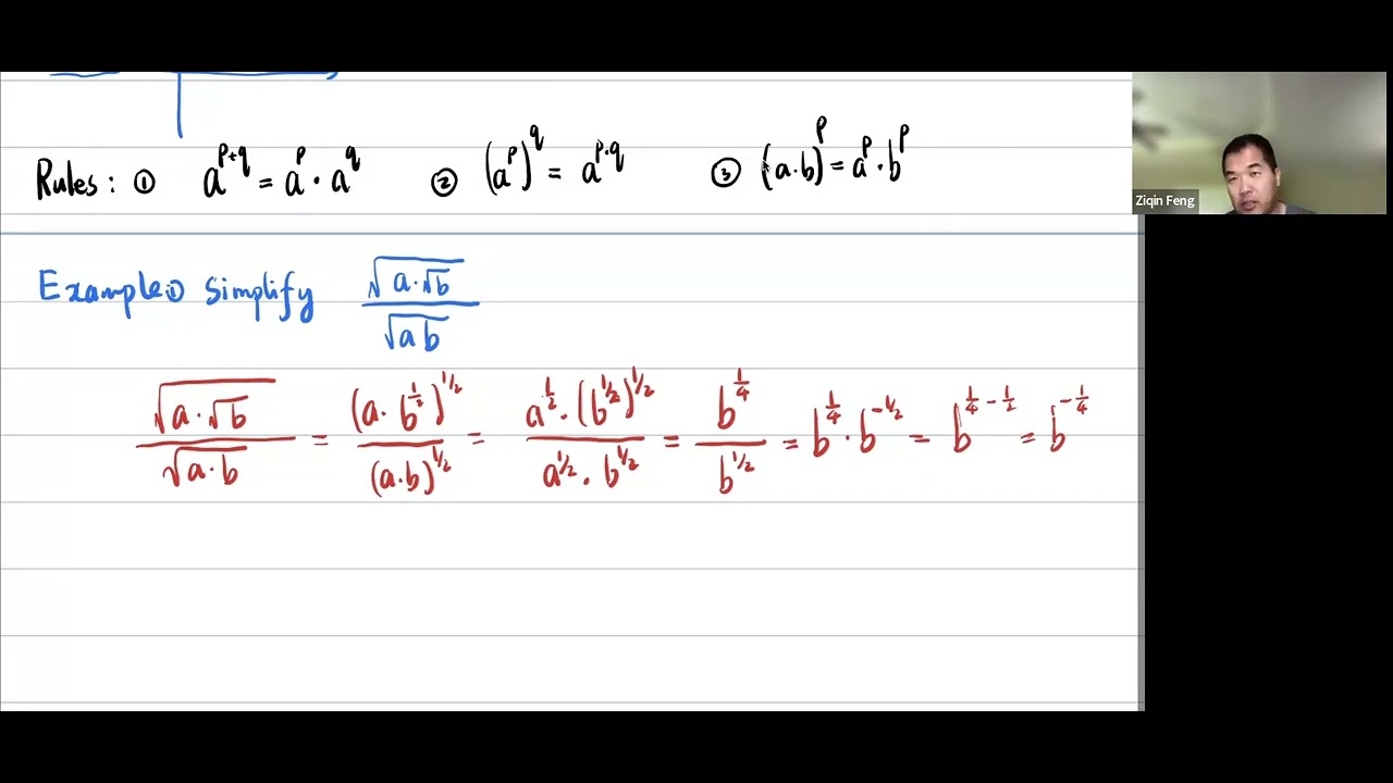 Exponential And Logarithmic Functions Youtube