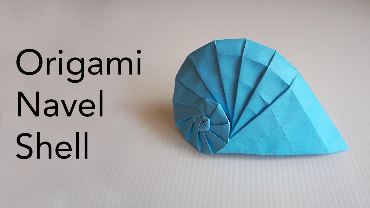 Origami Snail Shell