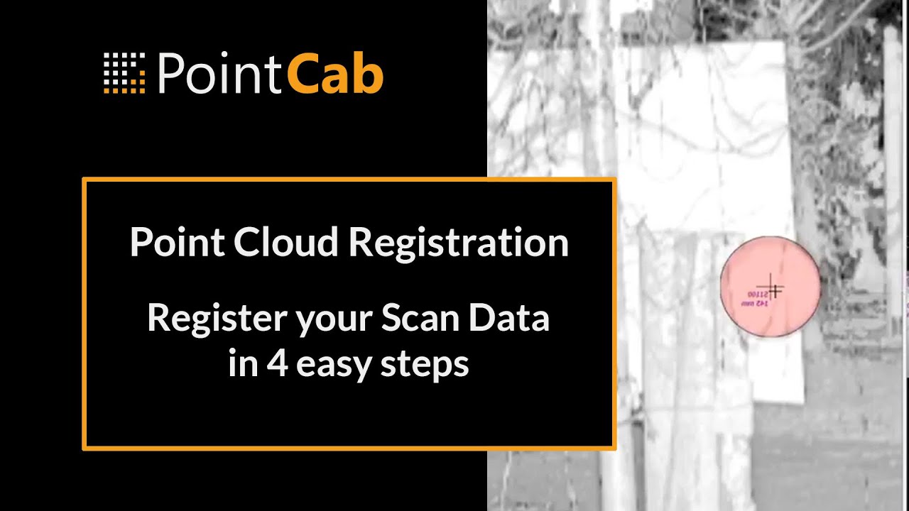 Point Cloud Registration In 4 Easy Steps With Pointcab Youtube