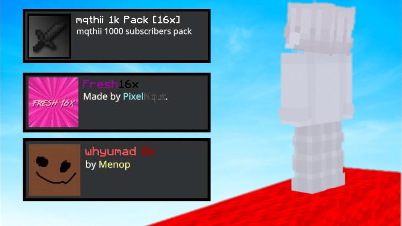 Top 3 Best Youtuber Texture Packs Youtube
