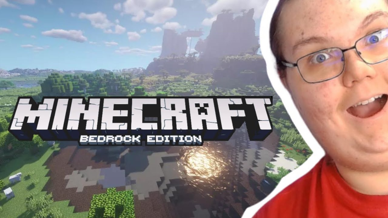 Playing Bedrock Minecraft Youtube